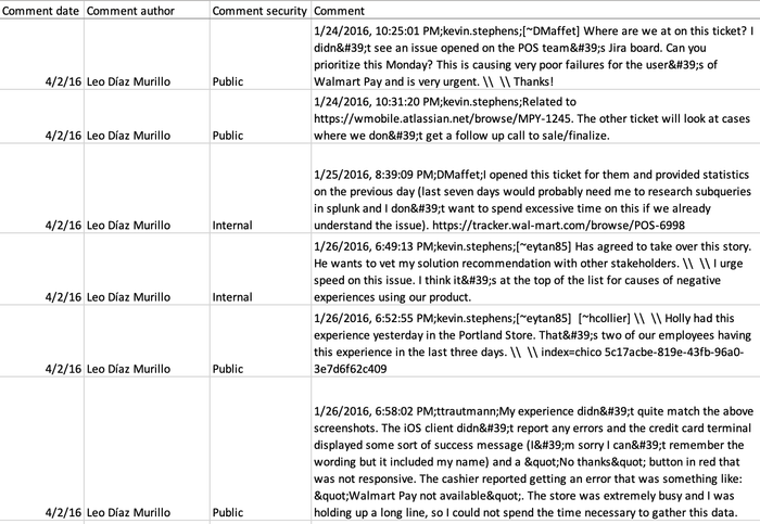 Using Jira data in Excel and CSV